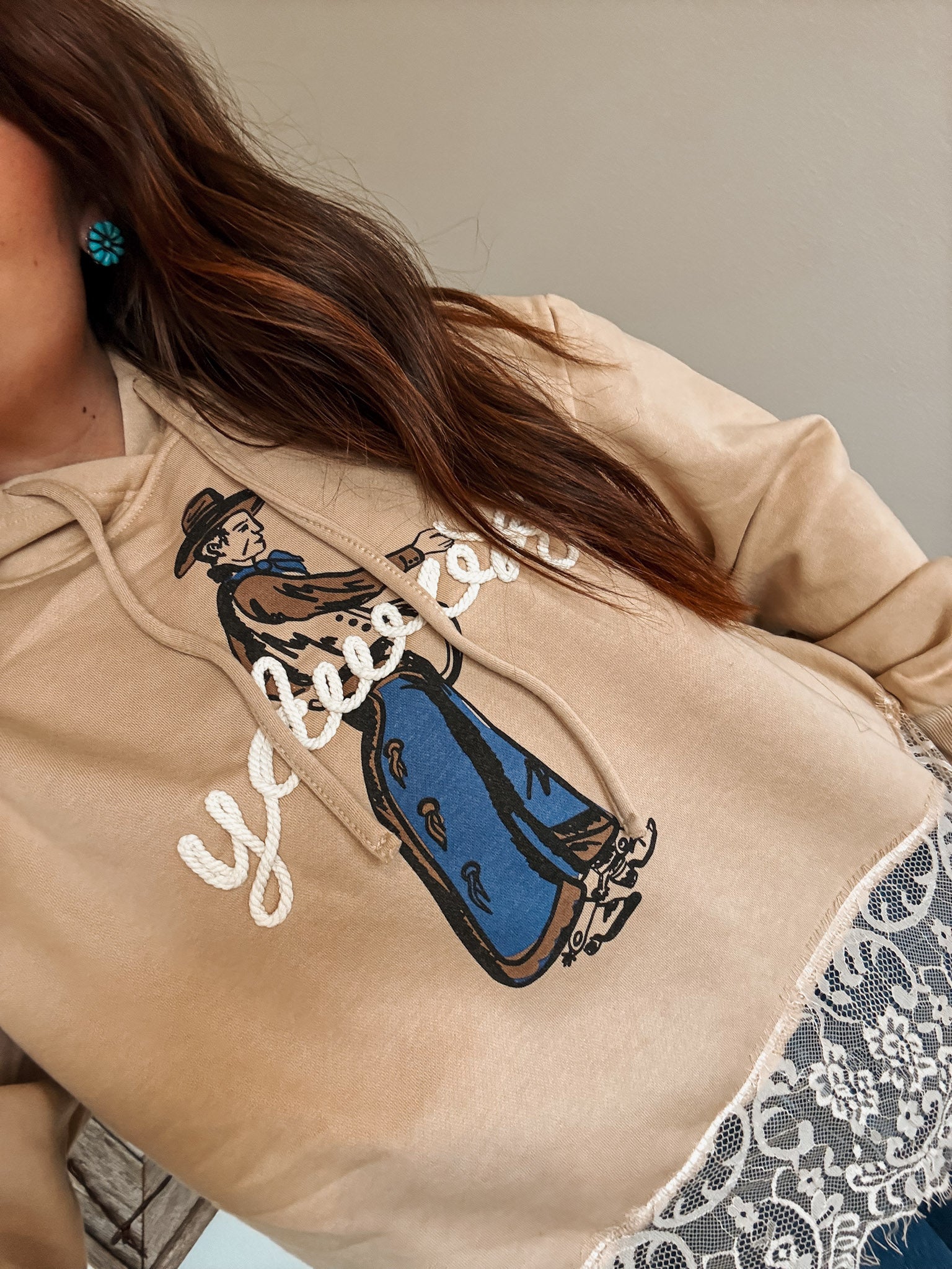 Chill Cowboy Hoodie – Desert Down Ranch Wear