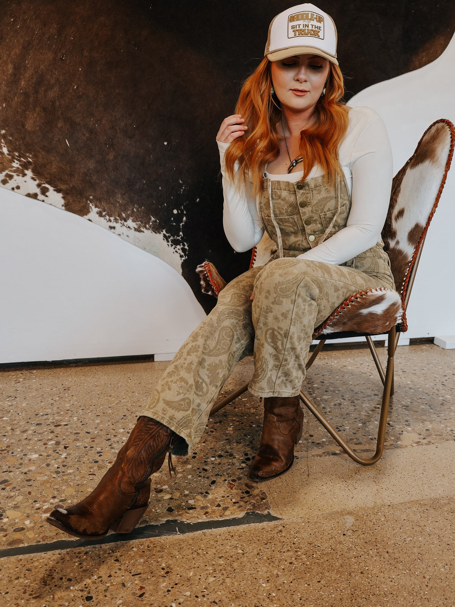 Saddle Up Trucker Hat – Desert Down Ranch Wear